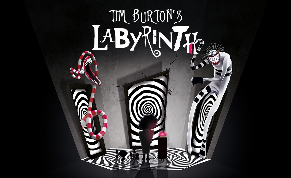 Le Labyrinthe de Tim Burton, expérience inédite à Tour et Taxis - Culturius